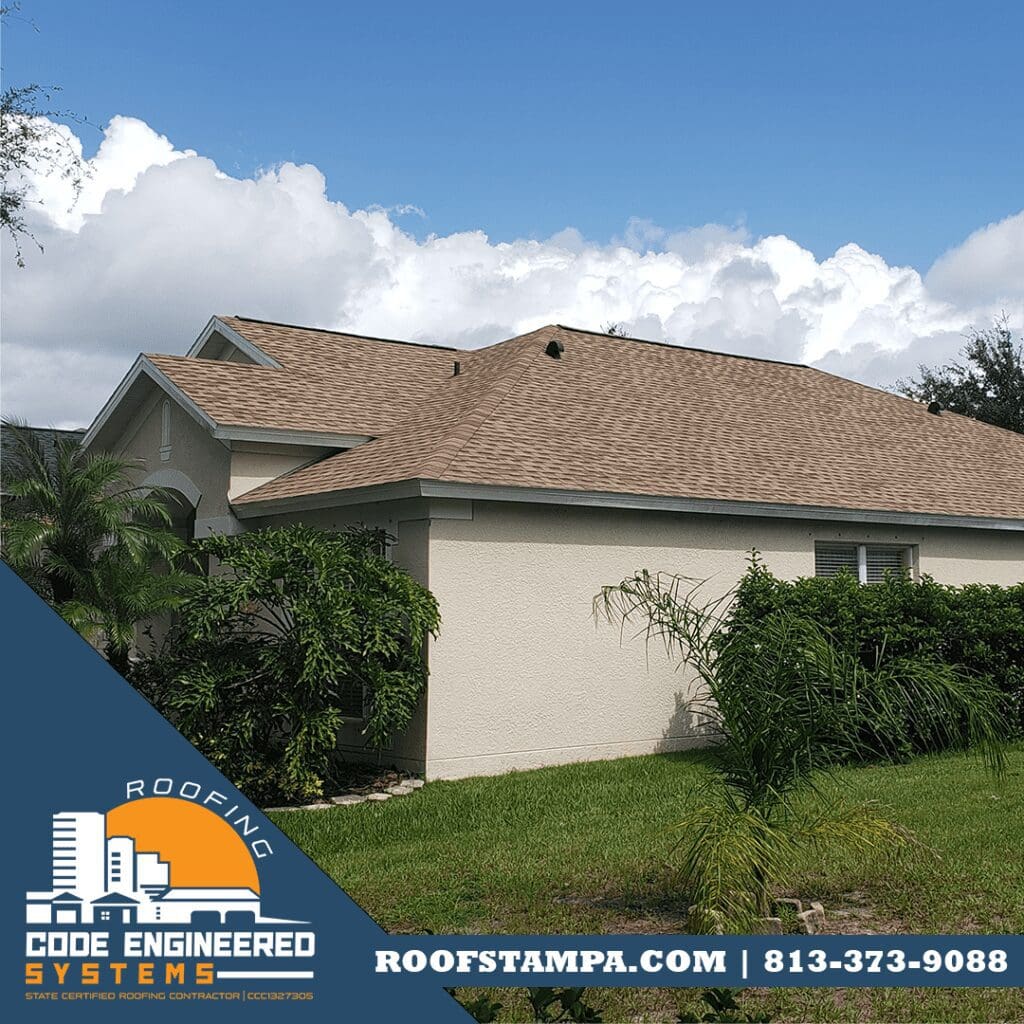 GAF Shingle Colors Combined with House Colors - Code Engineered Systems - Roofing Company Tampa